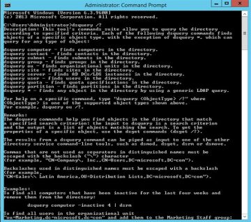 The DS Commands – DSQUERY – REBELADMIN