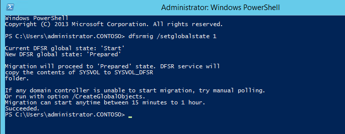 Step-by-Step Guide for upgrading SYSVOL replication to DFSR ...