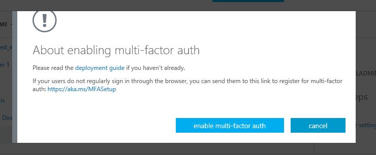 Step-by-Step guide to configure MFA (multi-factor authentication) for ...