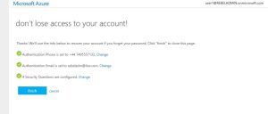 Step-by-Step guide to configure self-service password reset in Azure AD ...
