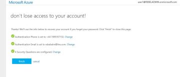 Step-by-Step guide to configure self-service password reset in Azure AD ...