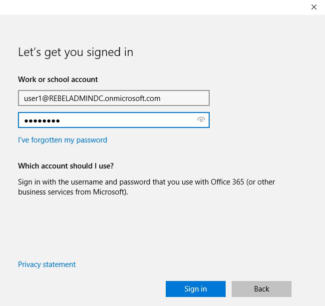 Azure AD Join with Windows 10 Devices – REBELADMIN