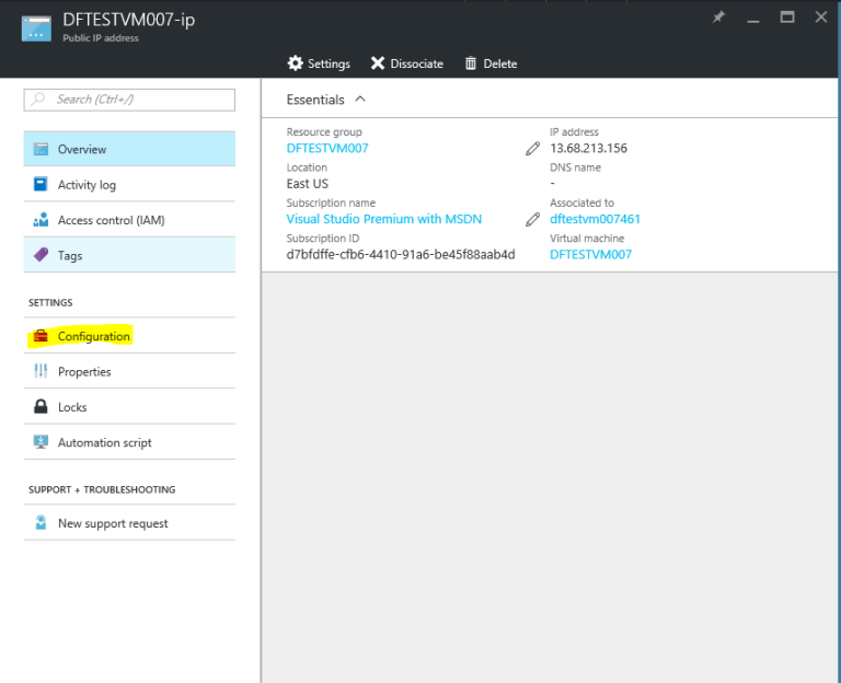 Step-by-Step Guide to assign Reserved IP address to Azure VM – REBELADMIN