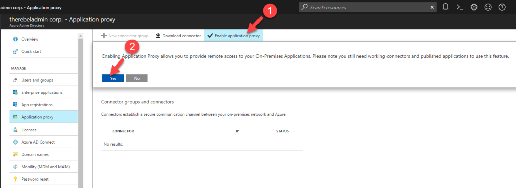Azure Active Directory Application Proxy – Part 02 – REBELADMIN