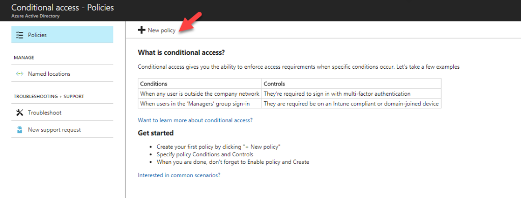 Conditional Access Policies with Azure Active Directory – REBELADMIN