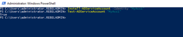 Active Directory Managed Service Accounts (PowerShell Guide) – REBELADMIN