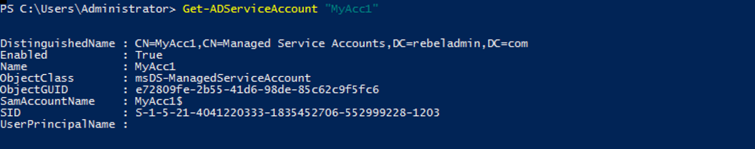 Active Directory Managed Service Accounts (PowerShell Guide) – REBELADMIN
