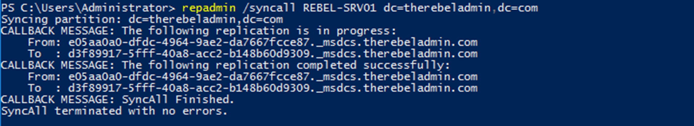 Troubleshooting Active Directory Replication Issues (PowerShell Guide) – REBELADMIN