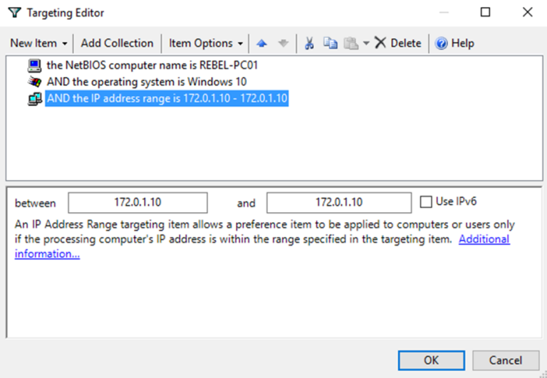 Group Policy Item-Level Targeting – REBELADMIN