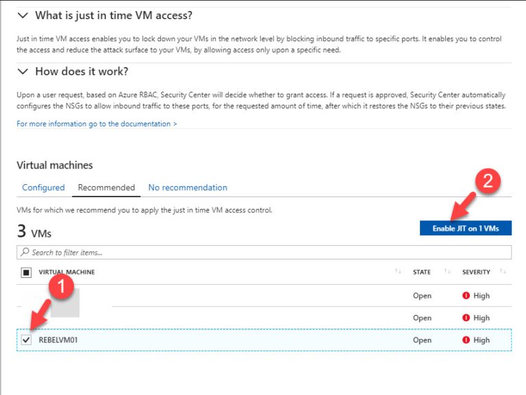 Step-by-Step Guide to setup Just-in-Time VM Access in Azure – REBELADMIN
