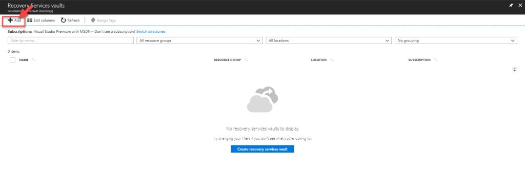 Step By Step Guide To Protect Azure Vm Using Azure Backup Rebeladmin
