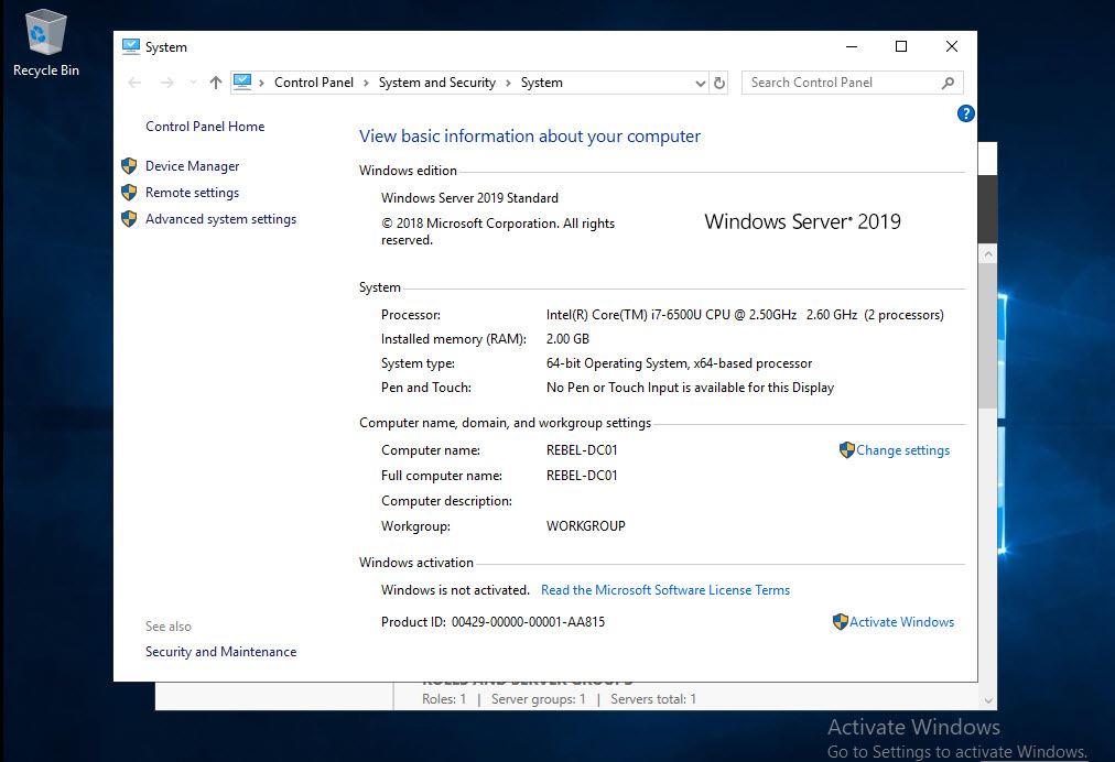 Step-by-Step Guide to install Active Directory in Windows Server 2019 (PowerShell Guide ...