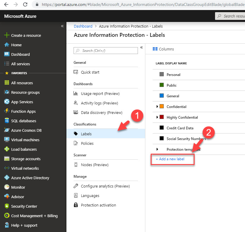 Step-by-Step Guide: Protect confidential data using Azure information protection – REBELADMIN