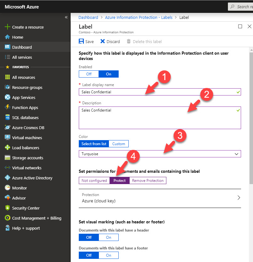 Step-by-Step Guide: Protect confidential data using Azure information ...