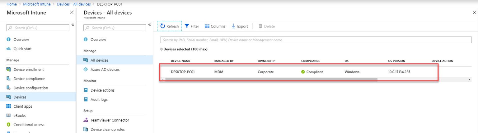 Step-by-Step Guide to Microsoft Intune Device Compliances – REBELADMIN