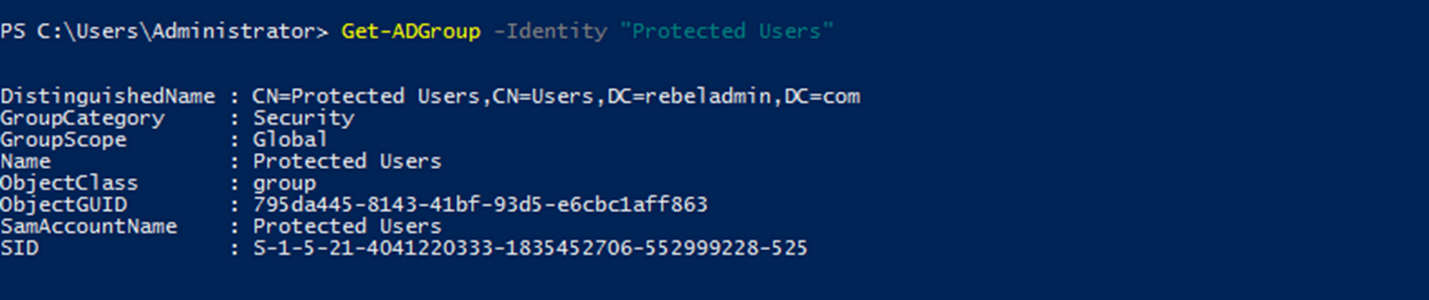 Step-by-Step Guide to Active Directory “Protected Users security group ...