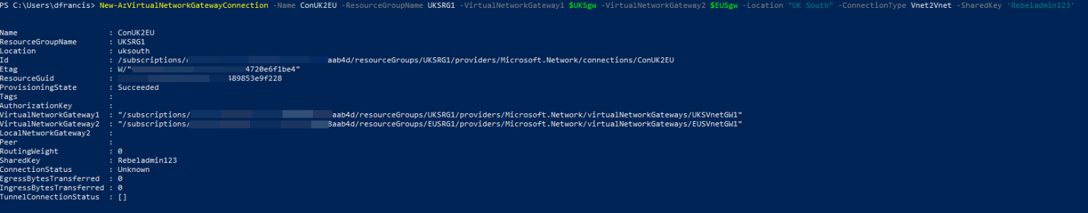 Step-by-Step Guide to setup Azure VNet-to-VNet VPN Gateway Connection (PowerShell Guide ...