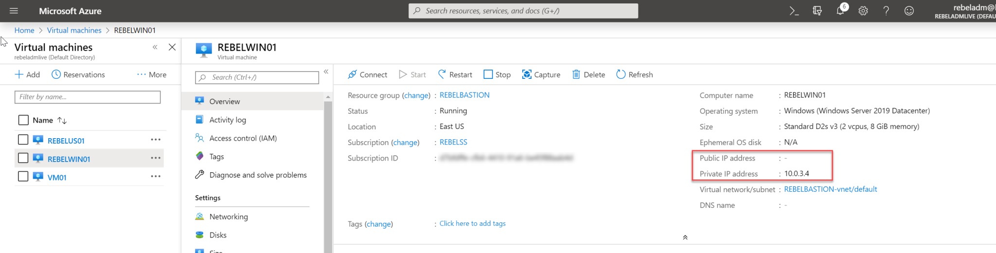 Step By Step Guide How To Access Azure Vms Securely Using Azure Bastion Rebeladmin
