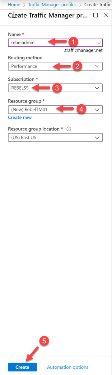 Step-by-Step Guide: DNS based traffic load balancing with Azure Traffic Manager – REBELADMIN