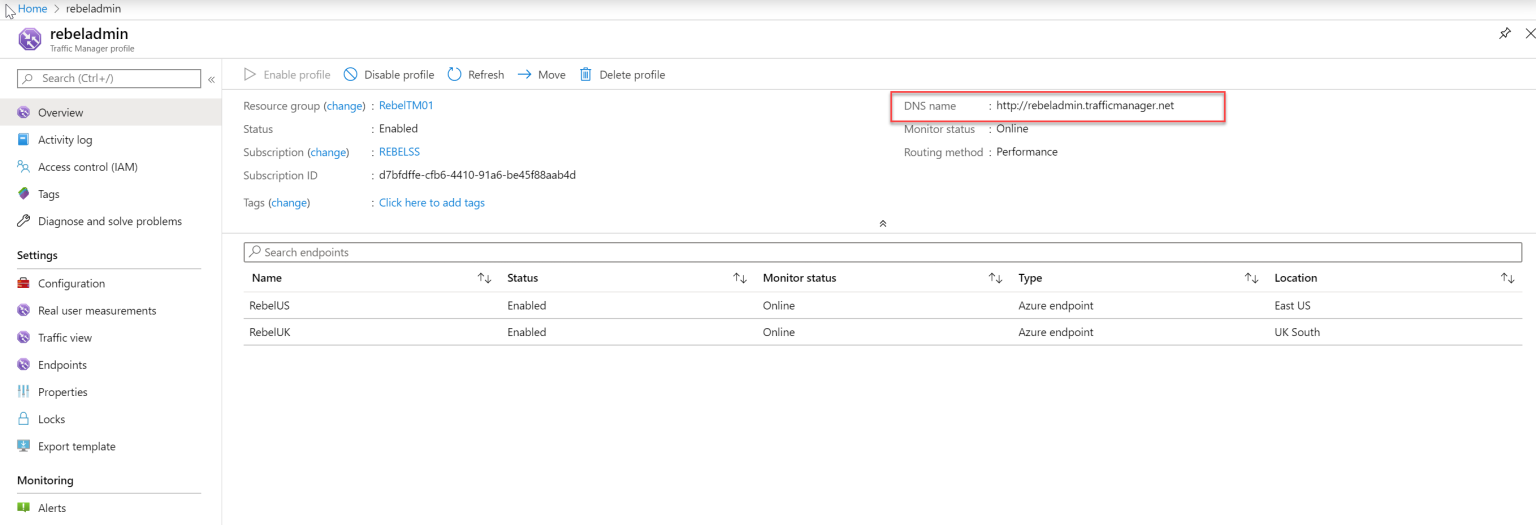 Step-by-Step Guide: DNS based traffic load balancing with Azure Traffic ...
