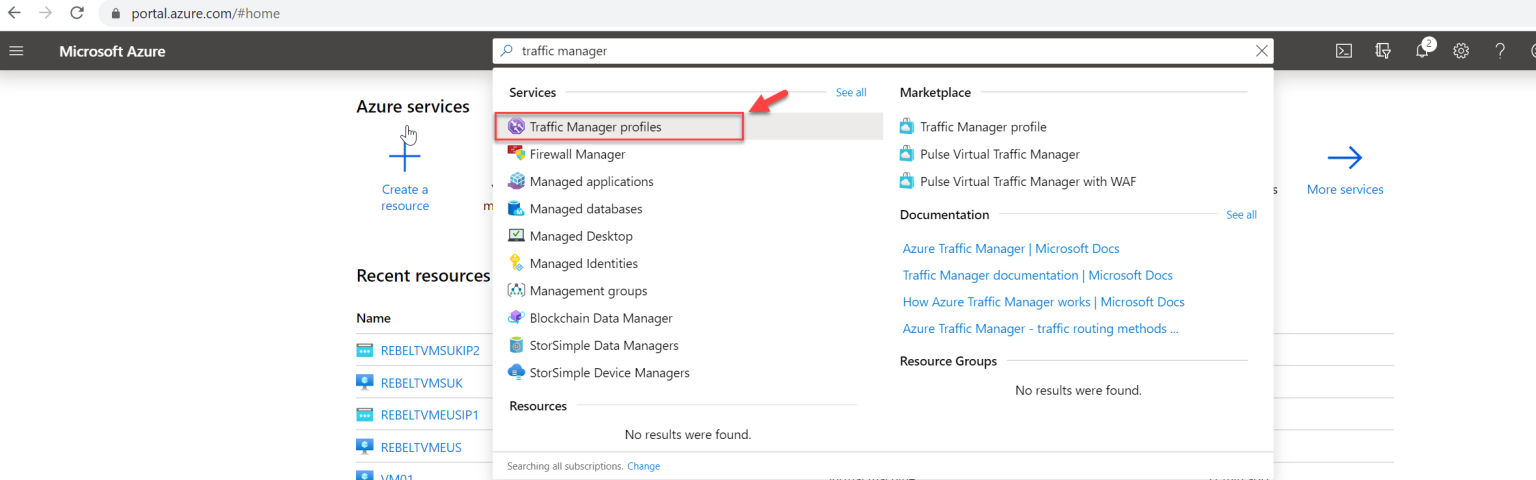 Step-by-Step Guide: DNS based traffic load balancing with Azure Traffic Manager – REBELADMIN
