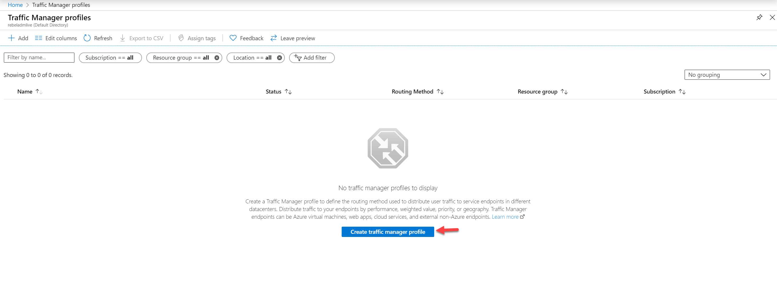 Step By Step Guide Dns Based Traffic Load Balancing With Azure Traffic Manager Rebeladmin