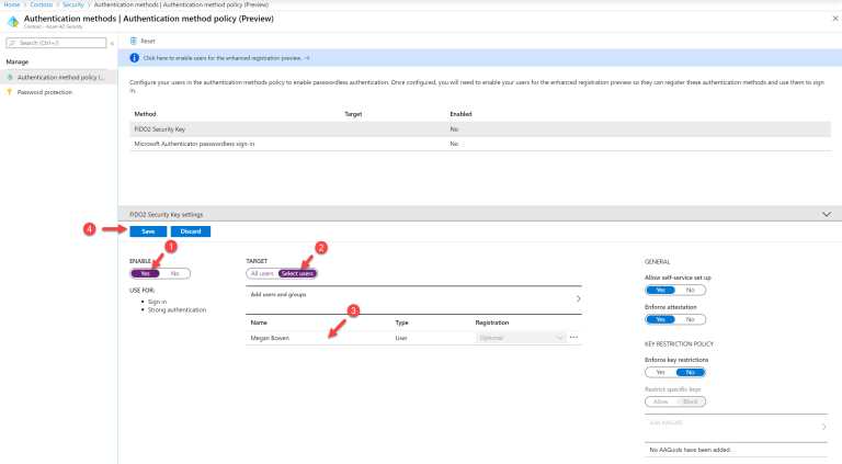 Step-by-Step Guide: Azure AD password-less sign-in using FIDO2 Security ...