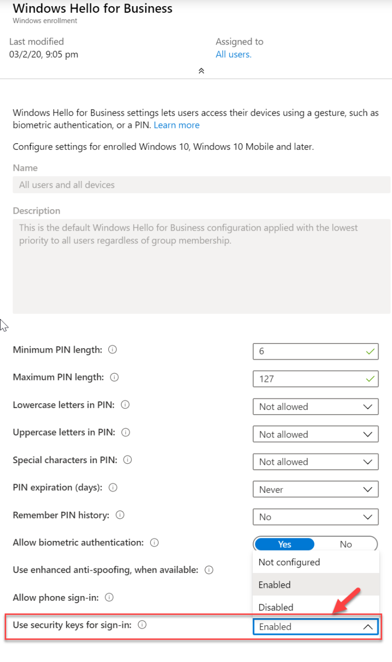 Step-by-Step Guide: Enable Windows 10 password-less authentication with FIDO2 security keys ...