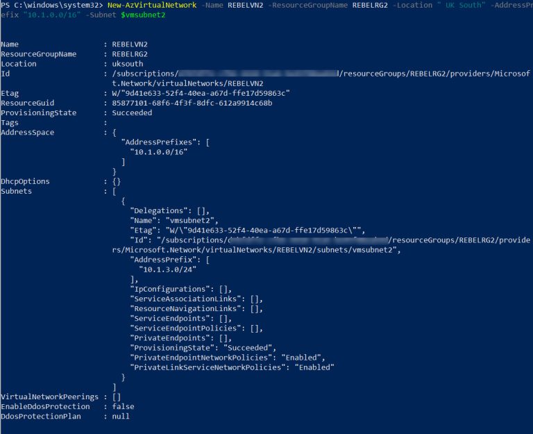 Step-by-Step Guide: How to setup Azure Global VNET Peering? (PowerShell Guide) – REBELADMIN
