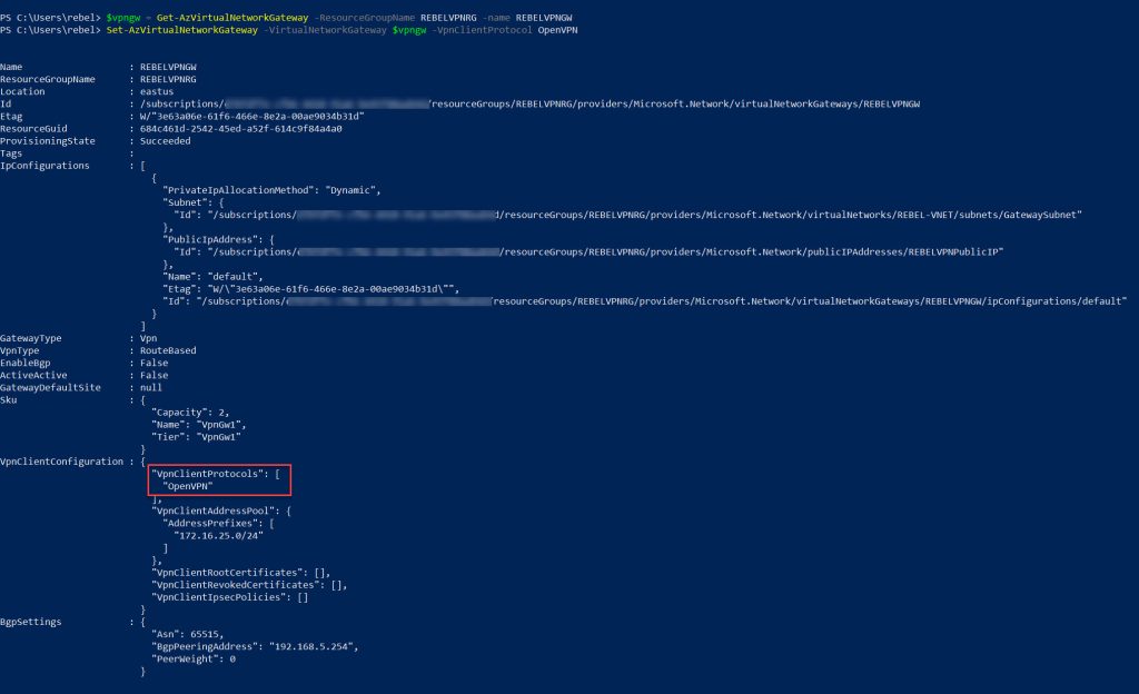 Step By Step Guide Azure Ad Authentication For Azure Point To Site P2s Vpn Powershell Guide