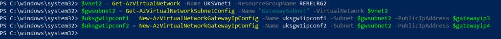 Step-by-Step Guide: High available VNet-to-VNet connectivity via Active ...