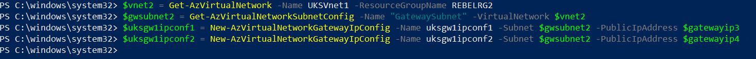 Step-by-Step Guide: High available VNet-to-VNet connectivity via Active ...