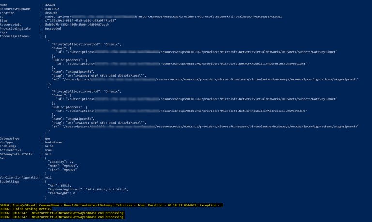 Step-by-Step Guide: High available VNet-to-VNet connectivity via Active ...
