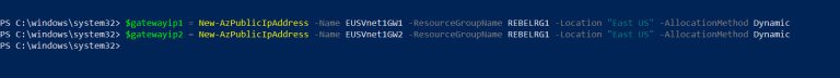 Step-by-Step Guide: High available VNet-to-VNet connectivity via Active ...