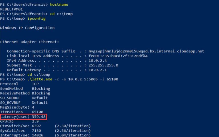 Step-by-Step Guide: Reduce Latency between Azure VMs by using proximity placement group ...