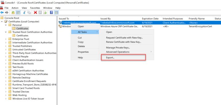 Step By Step Guide Enable Secure Ldap Ldaps For An Azure Active