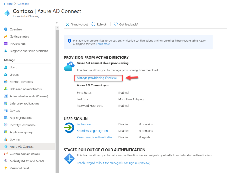 How to setup Azure AD Connect cloud provisioning? – REBELADMIN