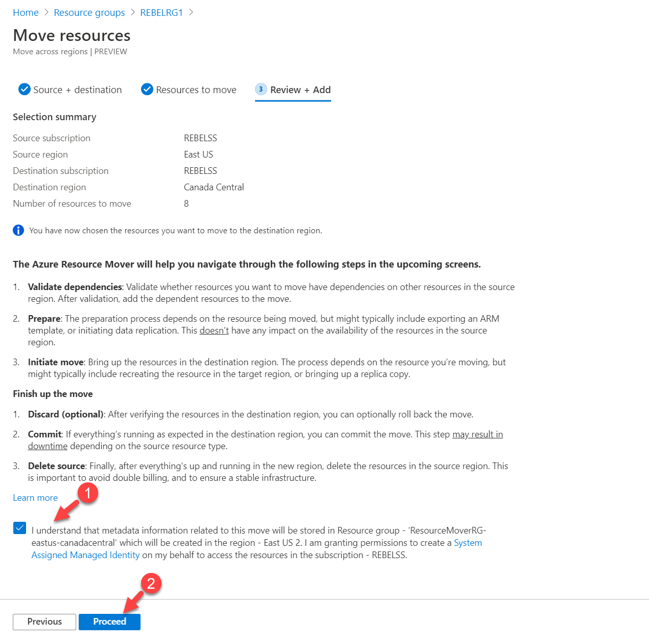 Step By Step Guide Move Azure Resources From One Azure Region To