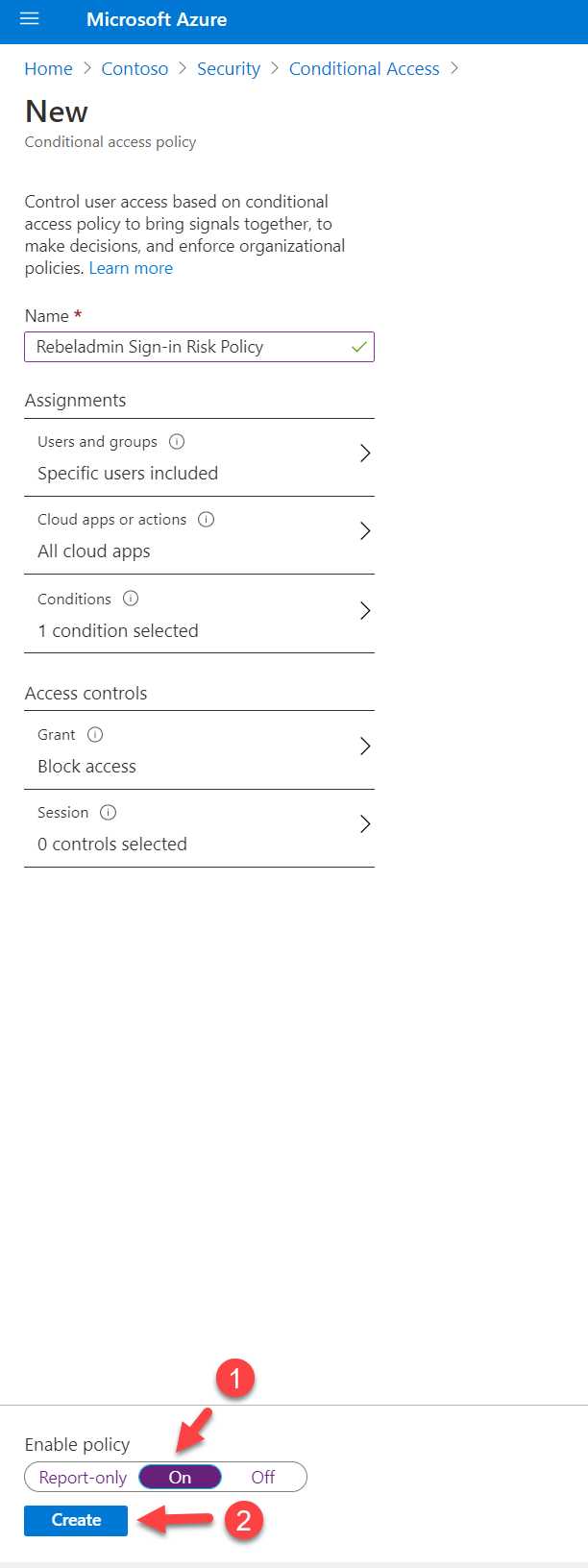 Step-by-Step Guide: How to configure Sign-in risk-based Azure conditional access policies ...