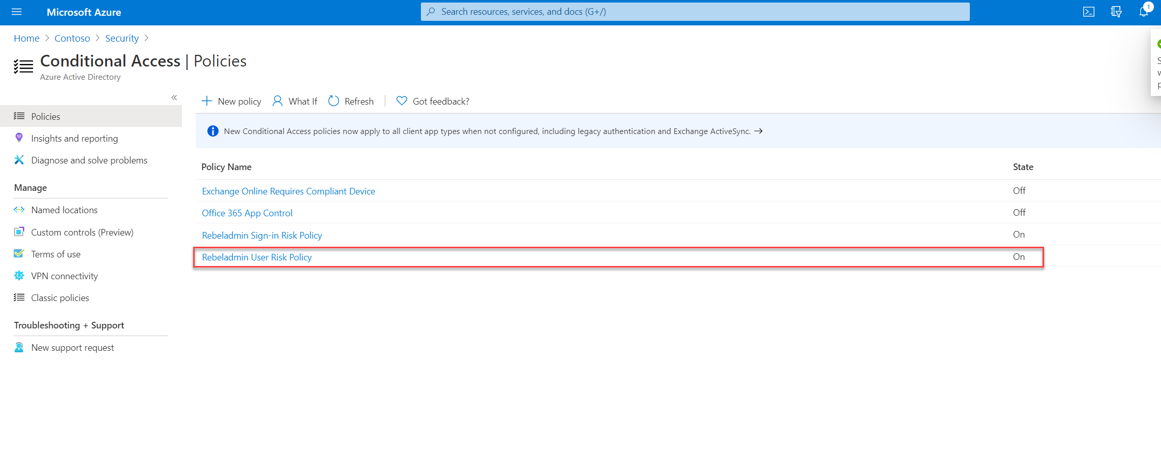 Step-by-Step Guide: How to configure user risk-based Azure conditional access policies? – REBELADMIN