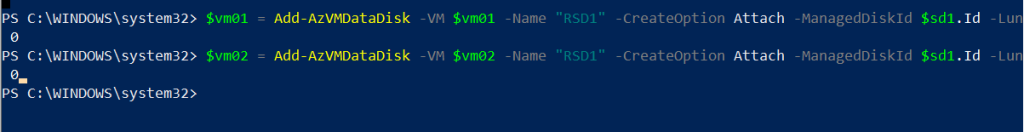 How To Share Disk Between Azure Virtual Machines Powershell Guide Rebeladmin