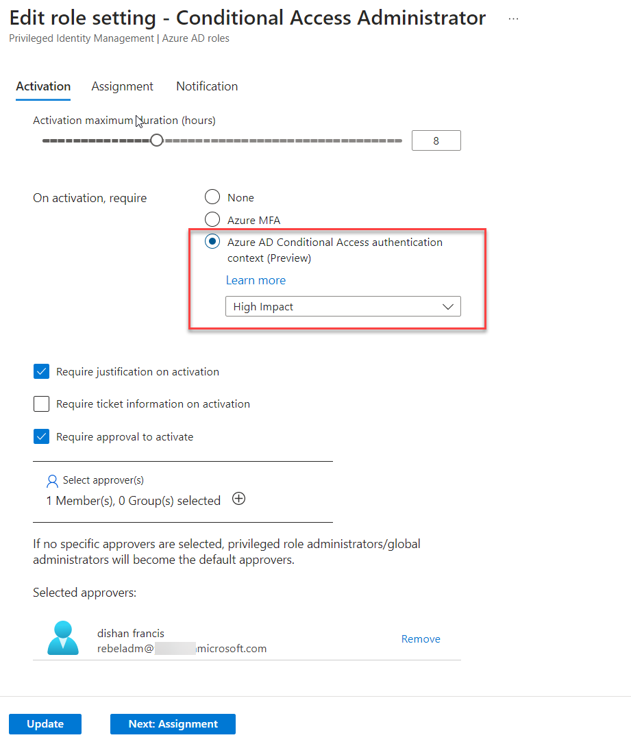 Step By Step Guide To Azure Ad Pim And Conditional Access Integration 2429