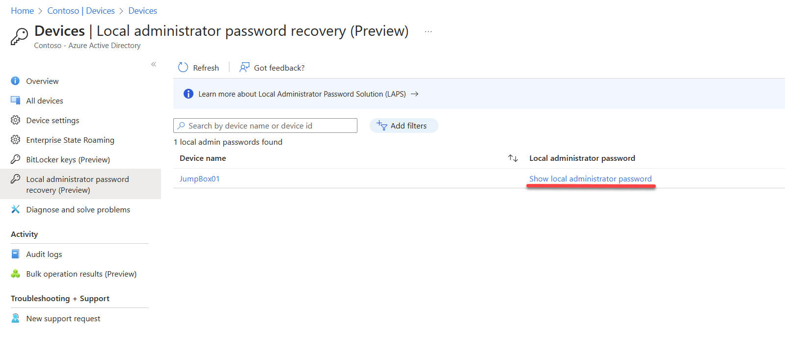 How to configure Windows LAPS with Azure AD ? – REBELADMIN