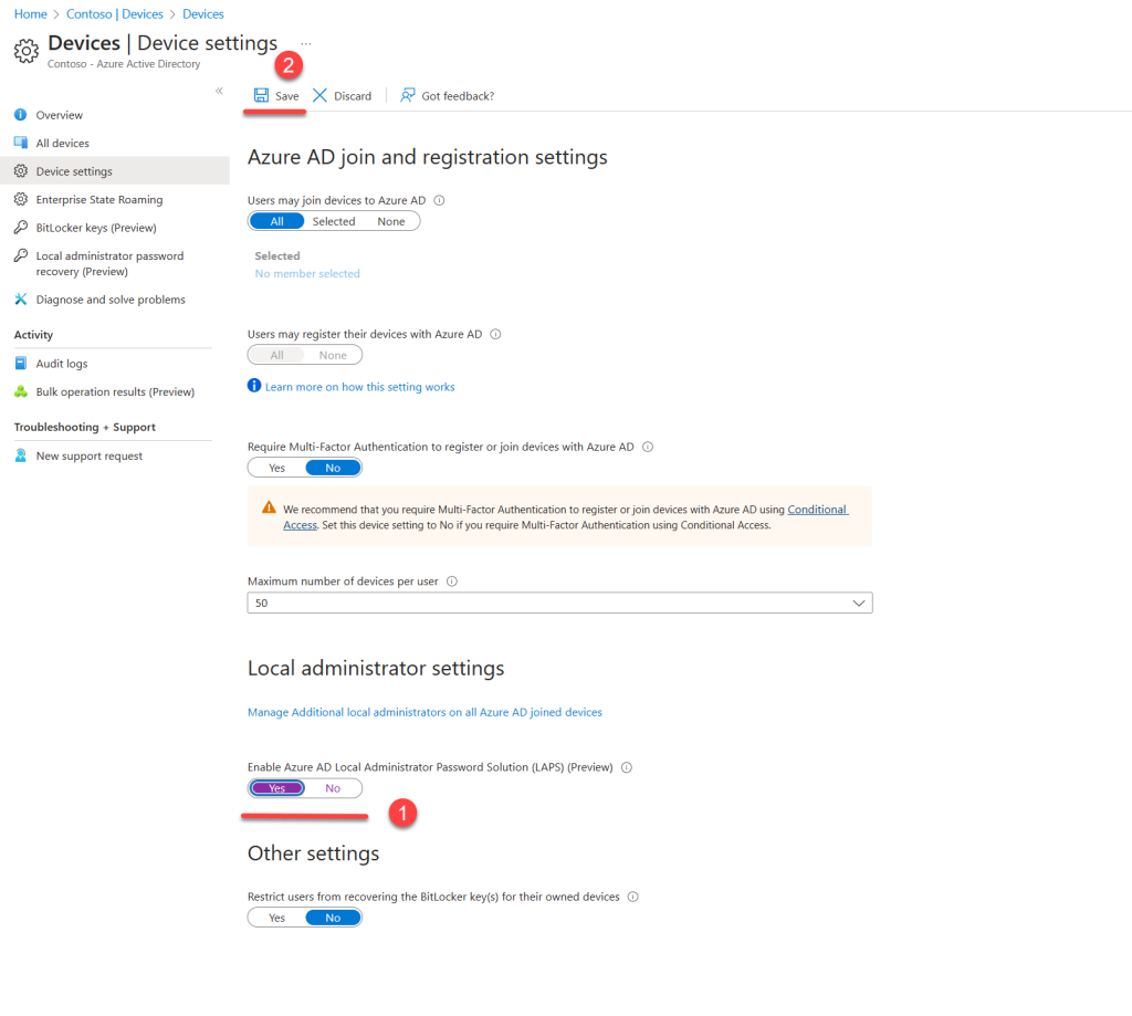 How to configure Windows LAPS with Azure AD ? – REBELADMIN