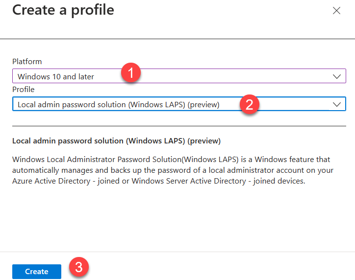 Configuring Windows LAPS with Azure AD using Microsoft Intune – REBELADMIN