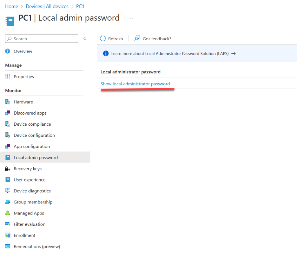 Configuring Windows LAPS with Azure AD using Microsoft Intune – REBELADMIN